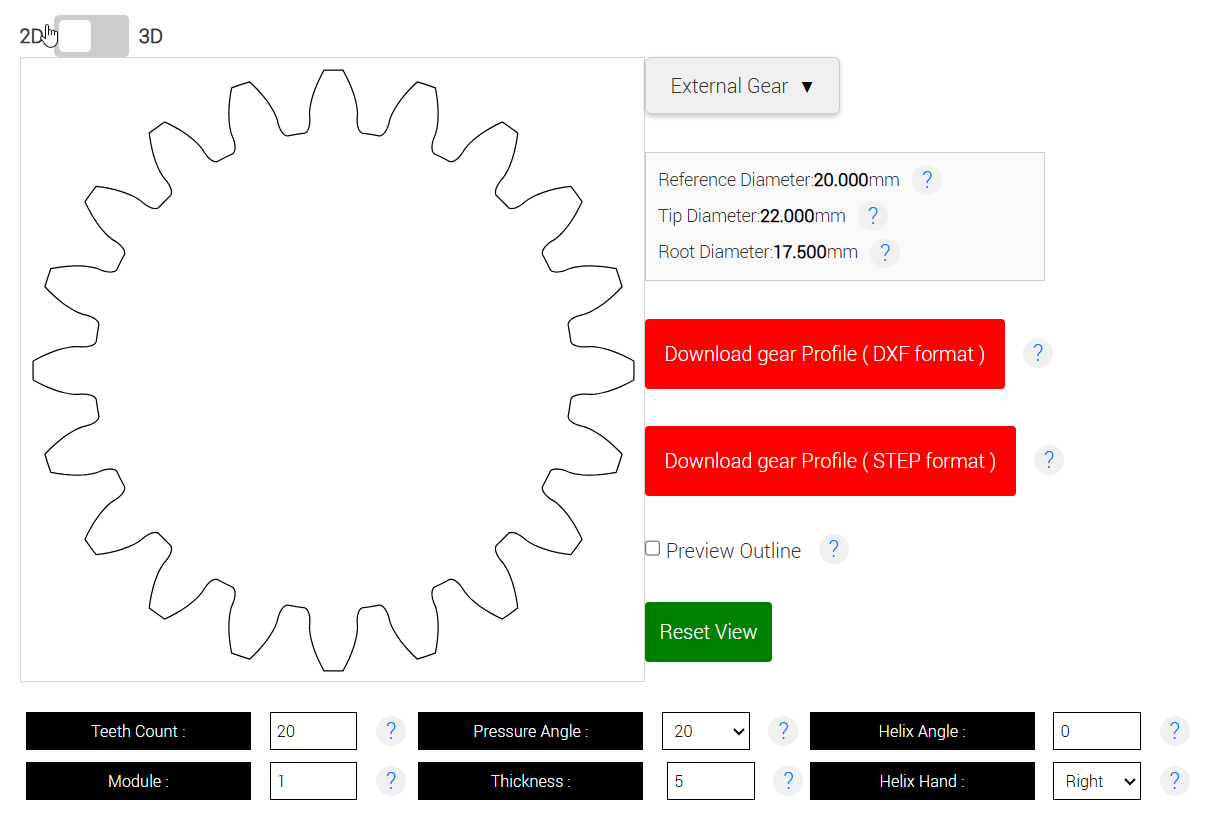 Gear Generator App – Basic User Guide - ME Virtuoso